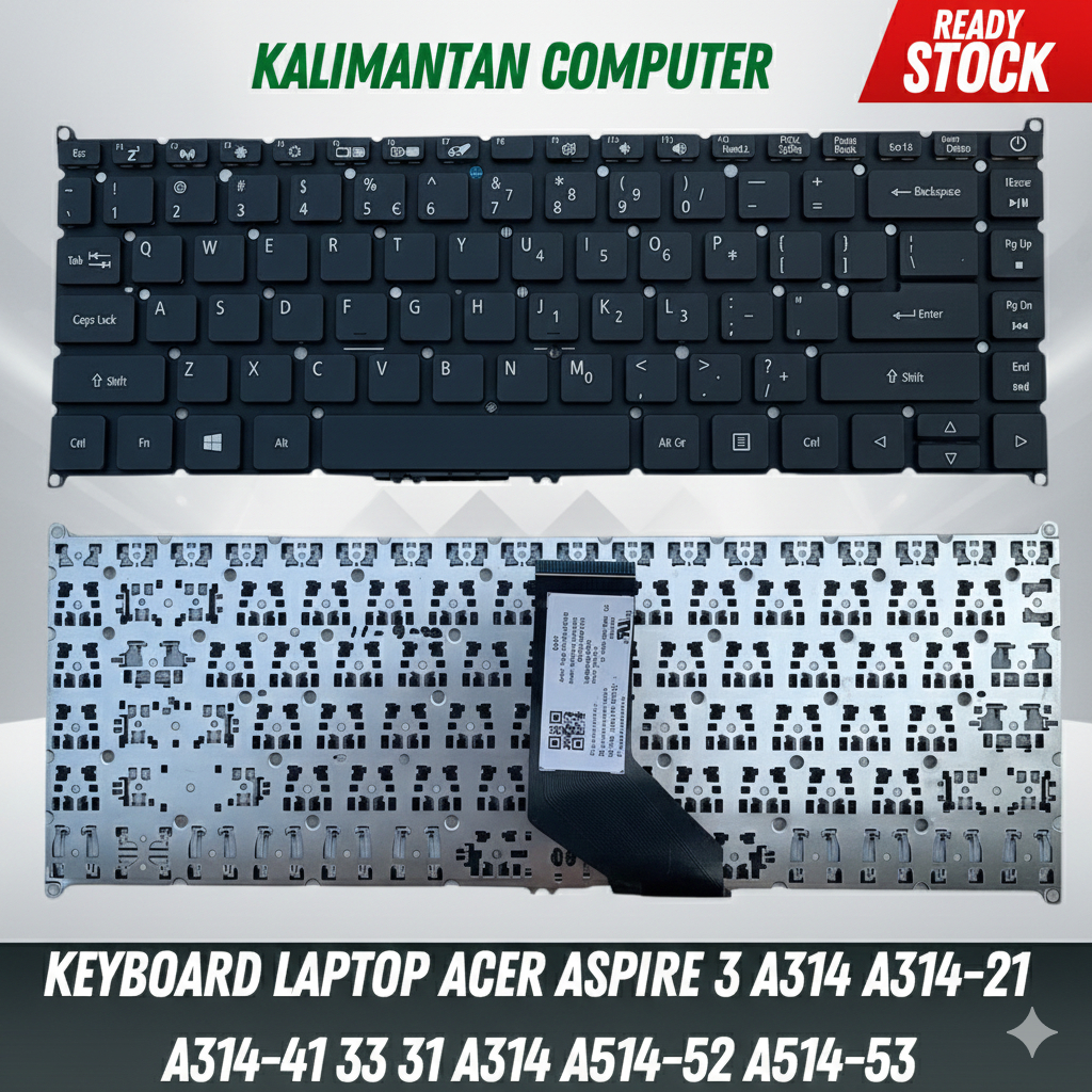 Jual Keyboard Acer Aspire 3 A314 A314-41 33 31 A514 A514-52 A514-53 ...