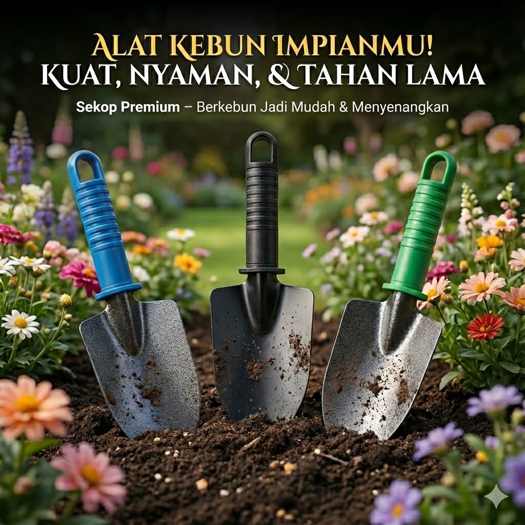 Jual Sekop Sendok Mini Taman Media Tanam / Tanaman Alat Perkebunan ...