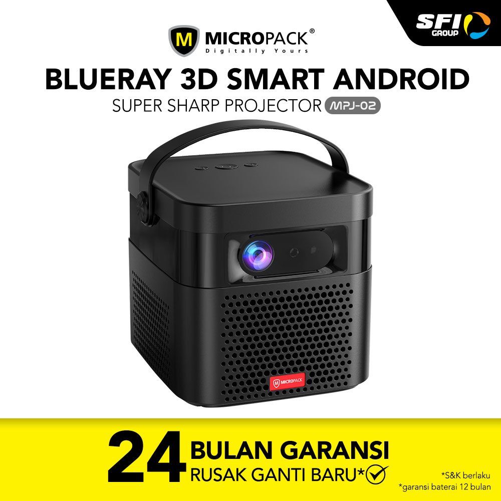 Jual Micropack Smart Android Portable Projector - Include Battery ...