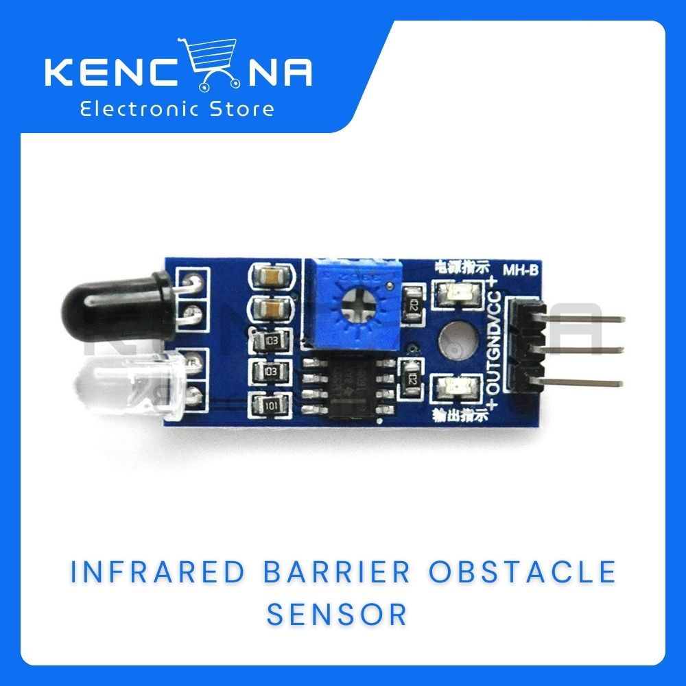 Jual IR SENSOR / INFRARED BARRIER OBSTACLE SENSOR HALANGAN RINTANGAN ...