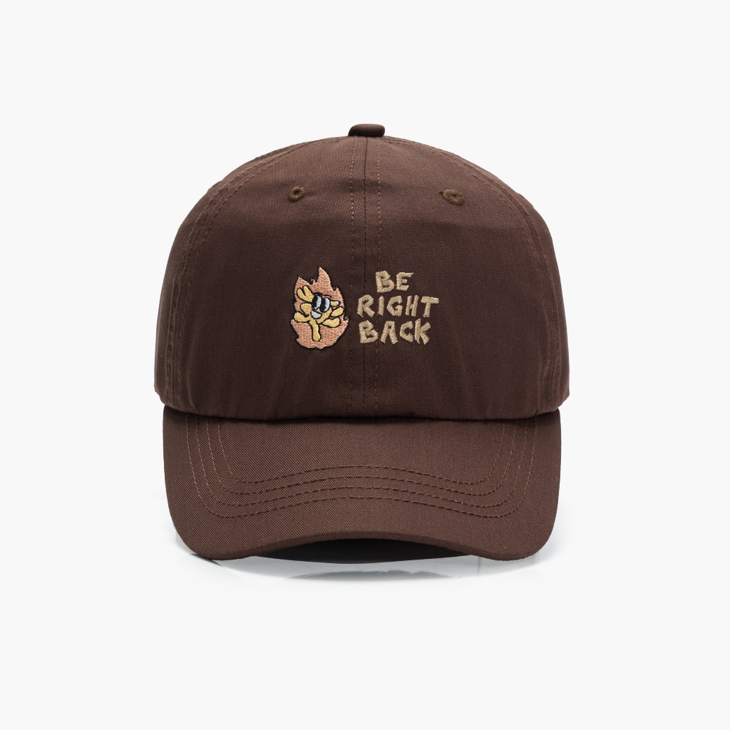 Jual Artch - Be Right Back Brown - Topi Basebal Cap Hat | Shopee Indonesia
