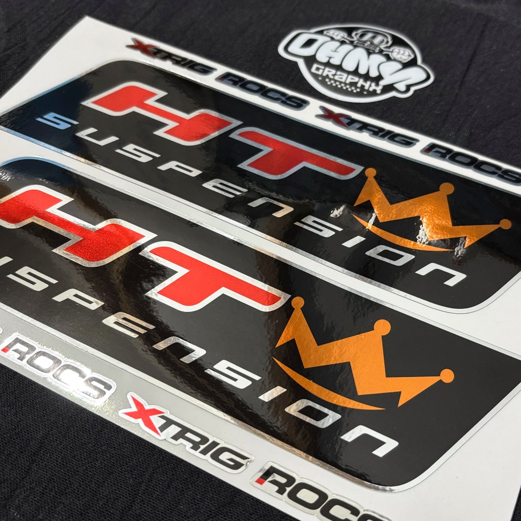 Jual Sticker Usd HT CHROM REAL JUMP EXPEDITION WR KLX CRF KTM KX GORDON ...