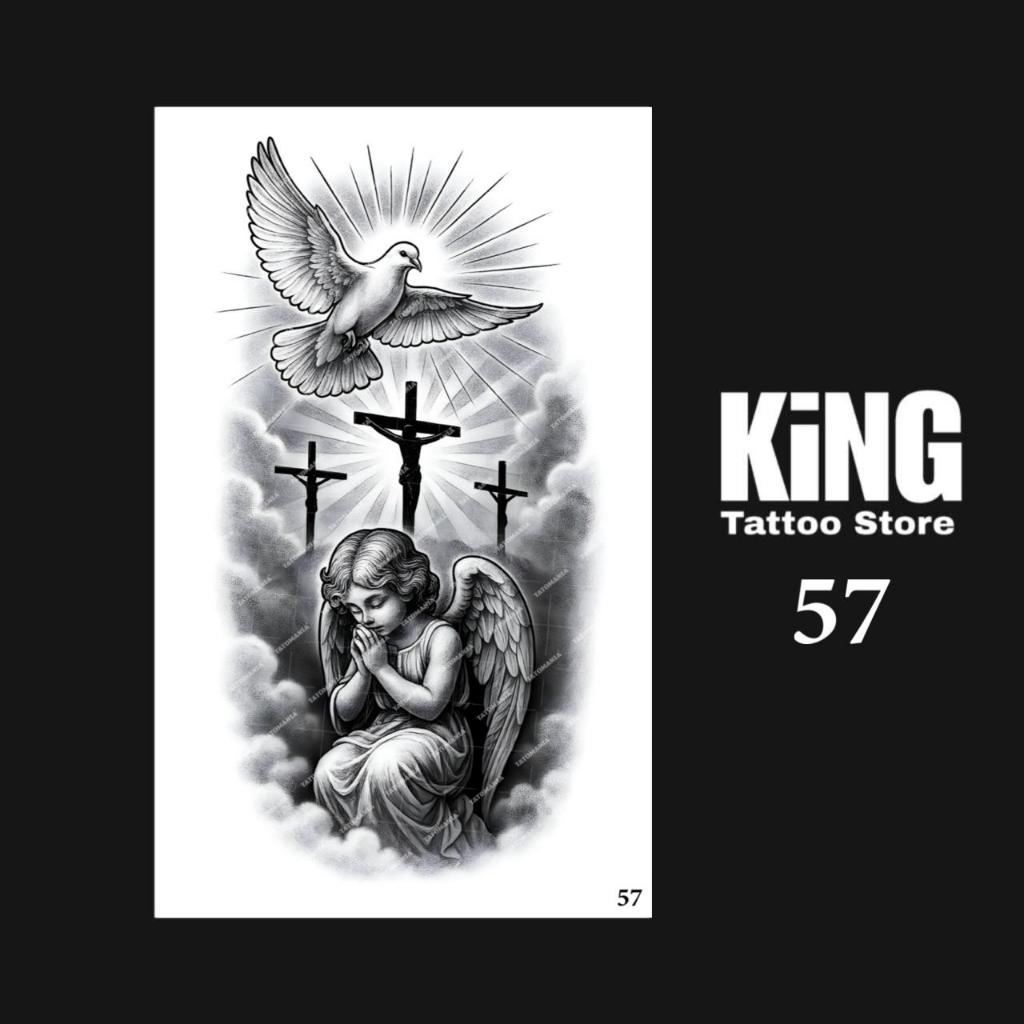 Jual KINGTATO - Sticker tattoo temporary semi permanent anti air motif ...