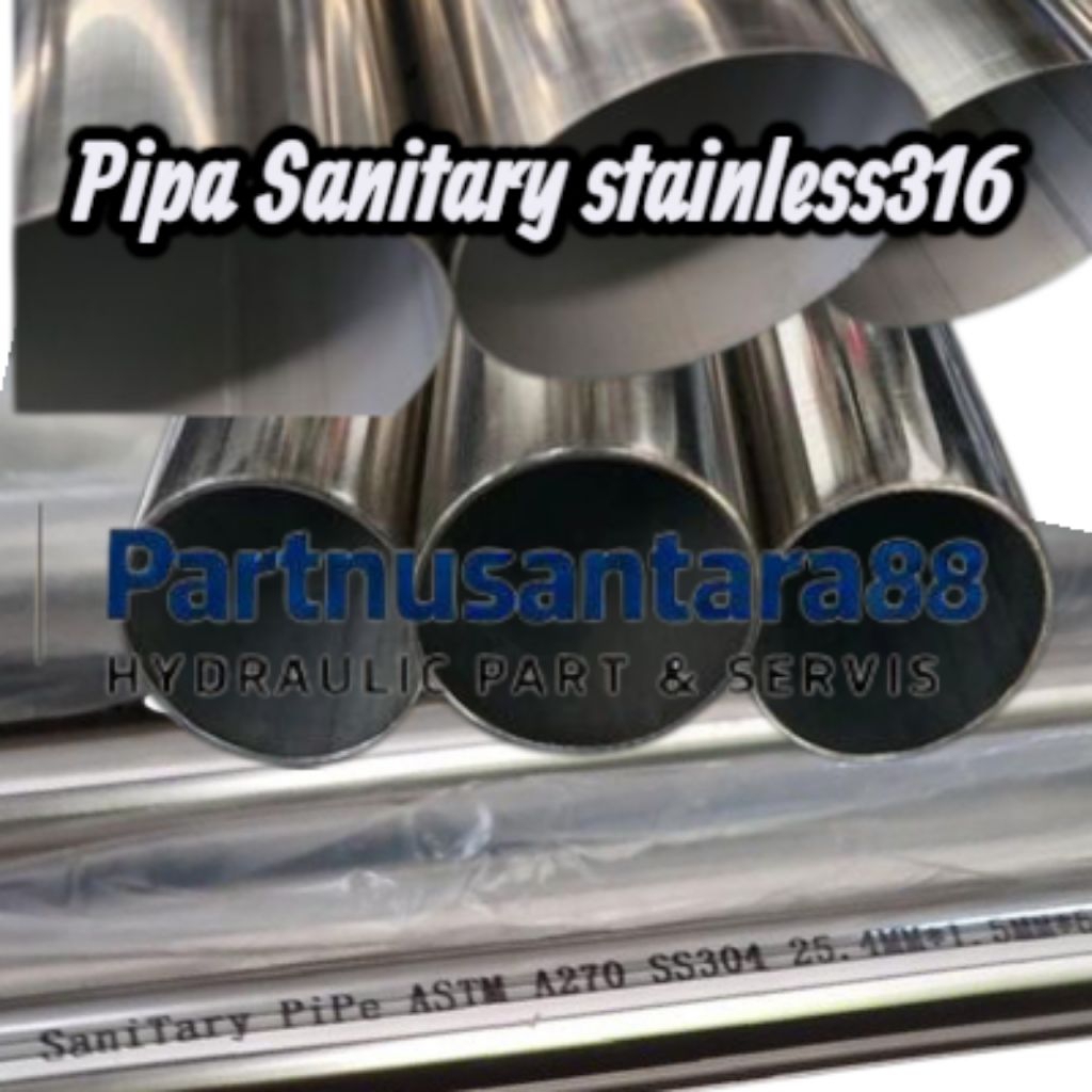 Jual Pipa sanitary 2" inch stainless316 (6meter) | Shopee Indonesia