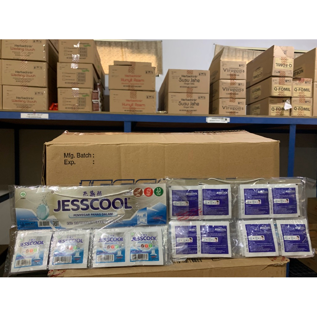 Jual Jesscool Rasa Jeruk Nipis Penyegar Panas Dalam Kemasan Hanger Isi ...