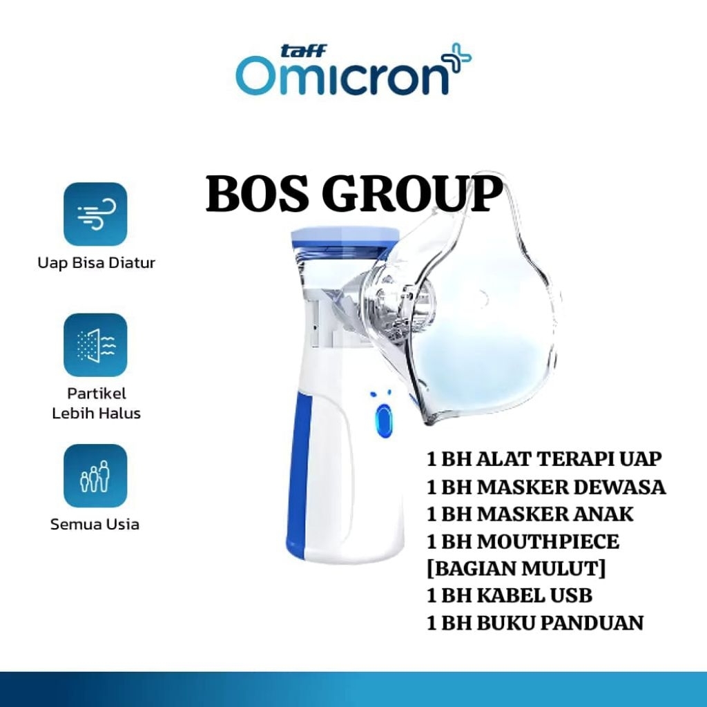 Jual NEBULIZER ALAT UAP TAFFOMICRON ANAK DEWASA / ALAT TERAPI ...
