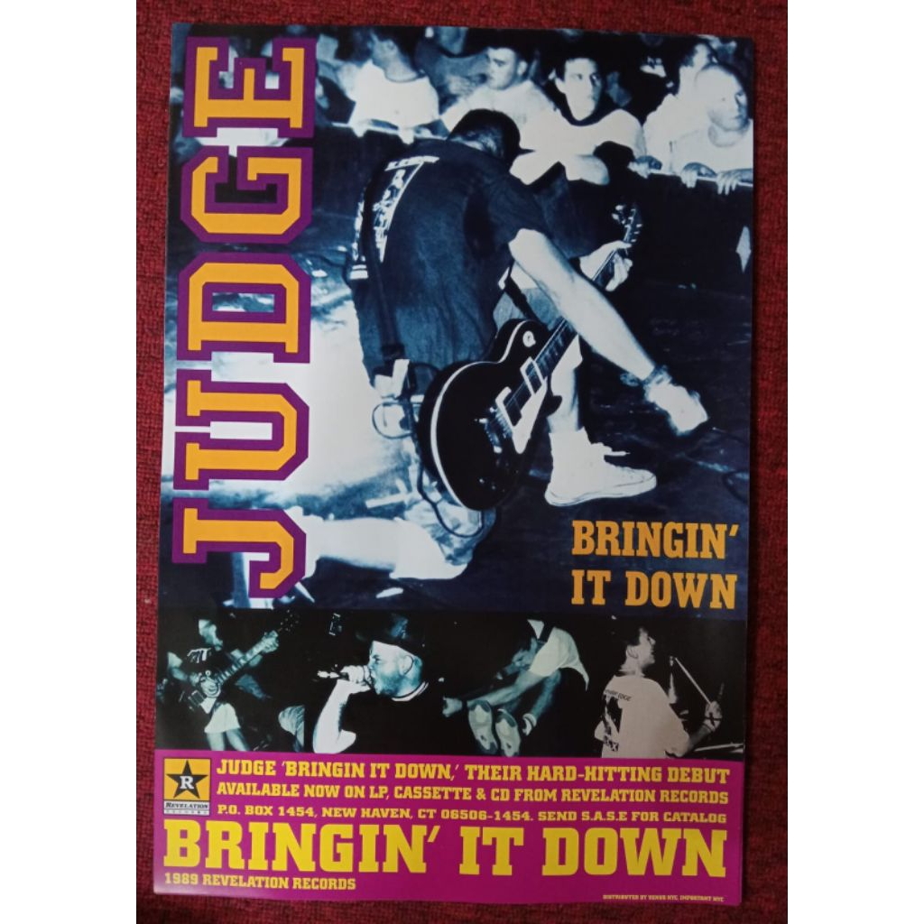 Jual JUDGE BRINGIN IT DOWN | Poster Judge | poster bend | Shopee Indonesia