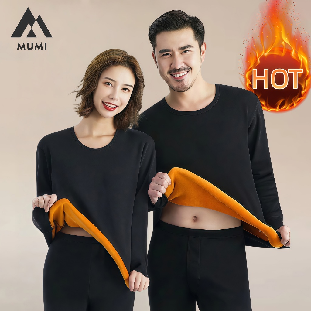 Jual MUMI Long John Set Thermal Wanita Winter / Long John Pria & Wanita ...