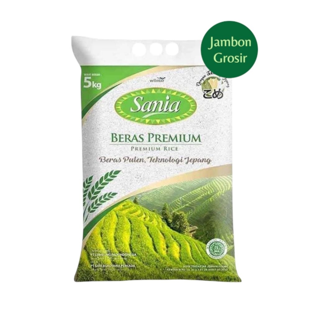 Jual Sania Beras Premium 5Kg | Shopee Indonesia