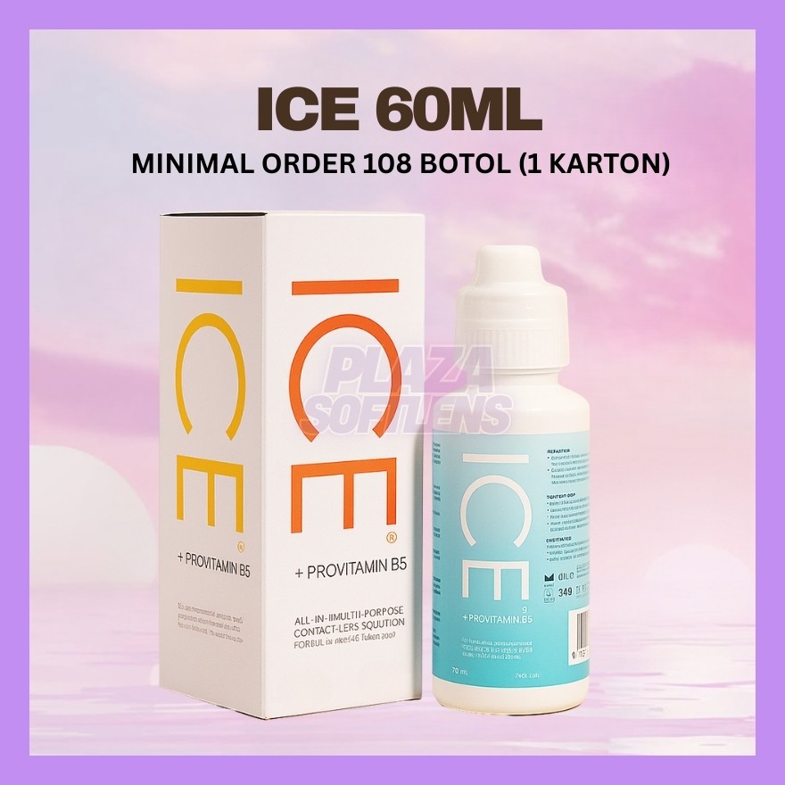 Jual (GROSIR) CAIRAN SOFTLENS ICE 60ML / AIR SOFLENS ICE PROVITAMIN B5 ...
