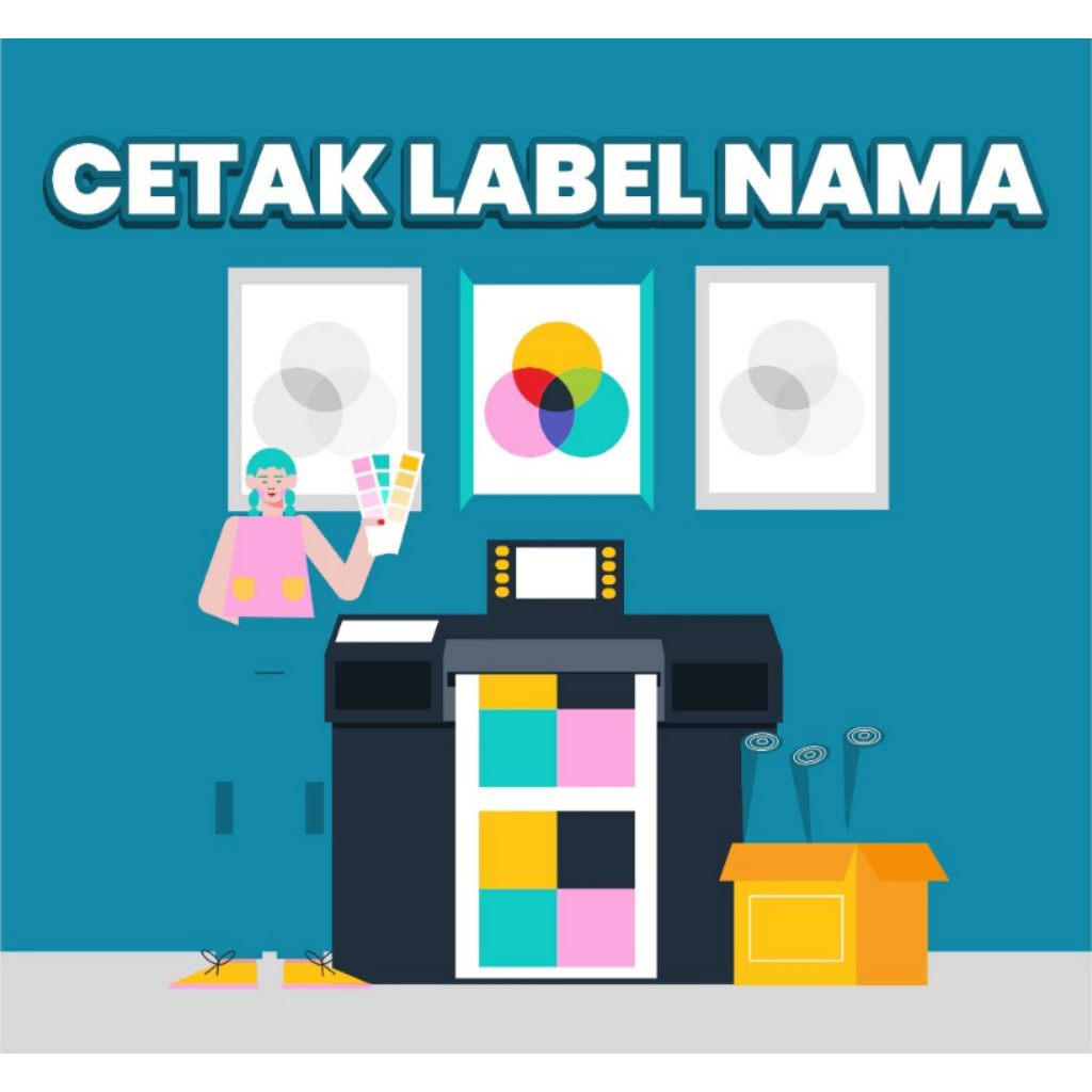 Jual Cetak Label Nama Tamu - Cetak Label Nama Undangan | Shopee Indonesia