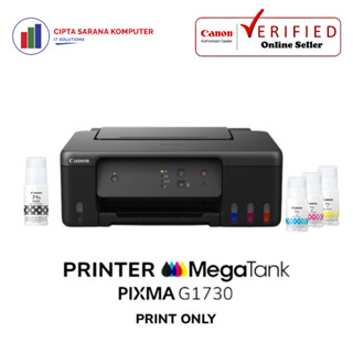 Jual Printer Ink Tank CANON PIXMA G1730 BLACK - Print Only - Printer ...