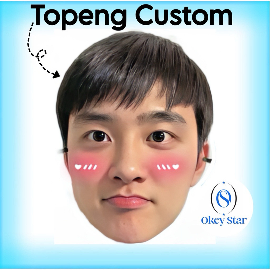 Jual Topeng Custom Wajah Muka Teman Sendiri Artis Ulang Tahun Wisuda ...