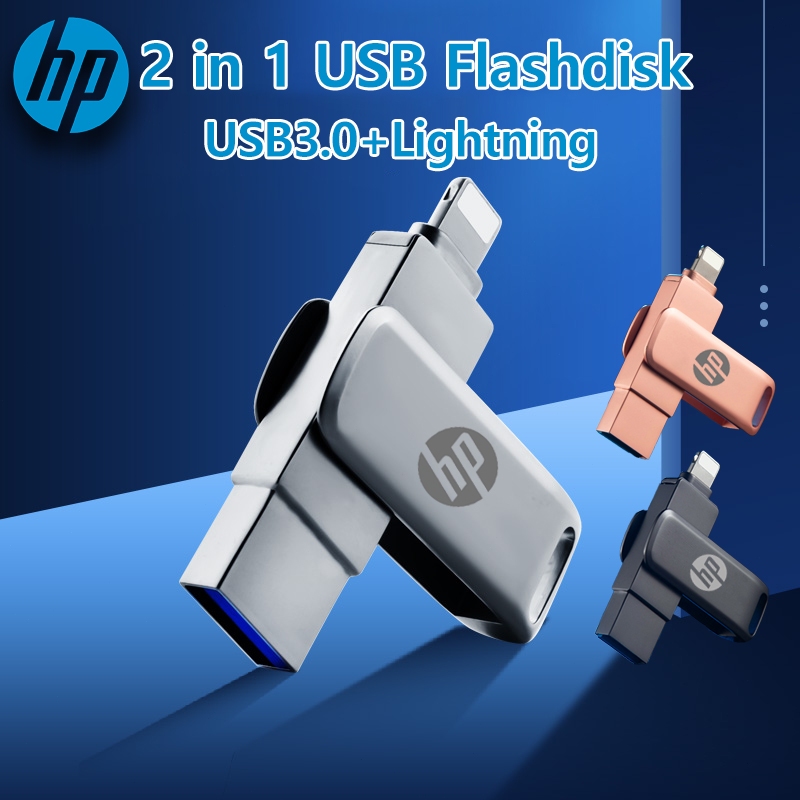 Jual [TOMUA]HP U701 1TB 2-in-1 OTG Flashdisk lightning: Kompatibel ...