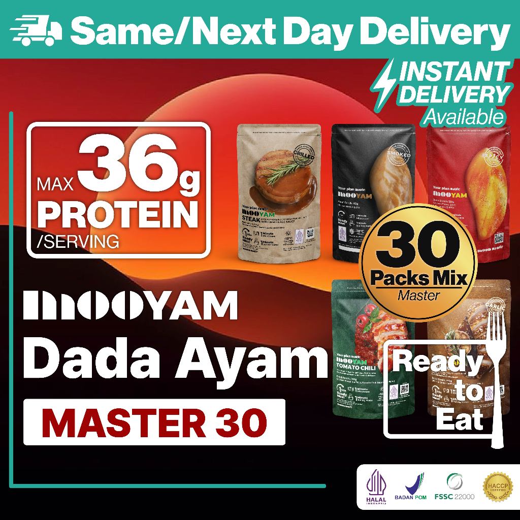 Jual [Bundle] Moon Mate Dada Ayam MOOYAM Protein Ready to Eat - Chicken ...