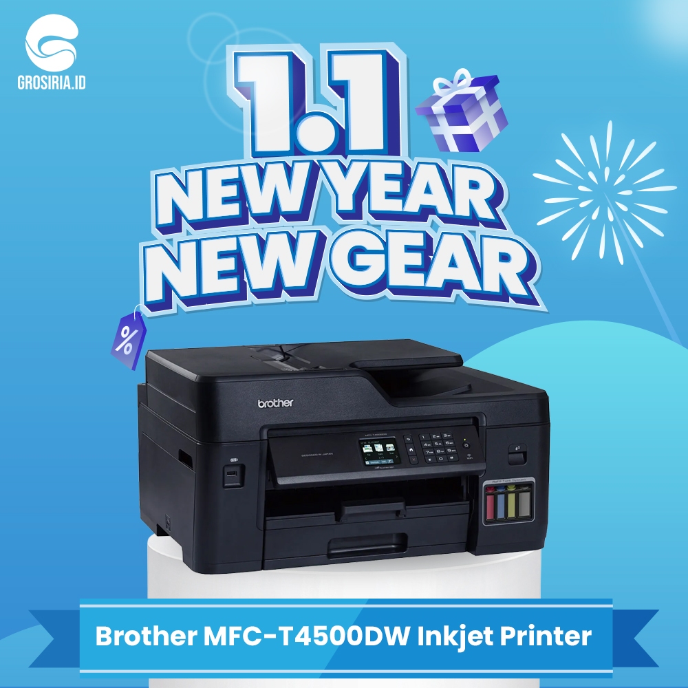 Jual BROTHER Printer A3 Inkjet InkTank Multifunction MFC T4500DW T4500 ...