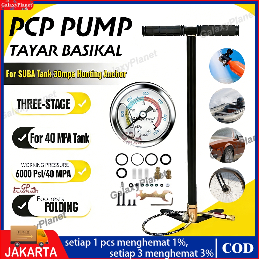Jual Pompa PCP 4 Stage 6000psi 40Mpa Stainless Steel - Model Lipat ...