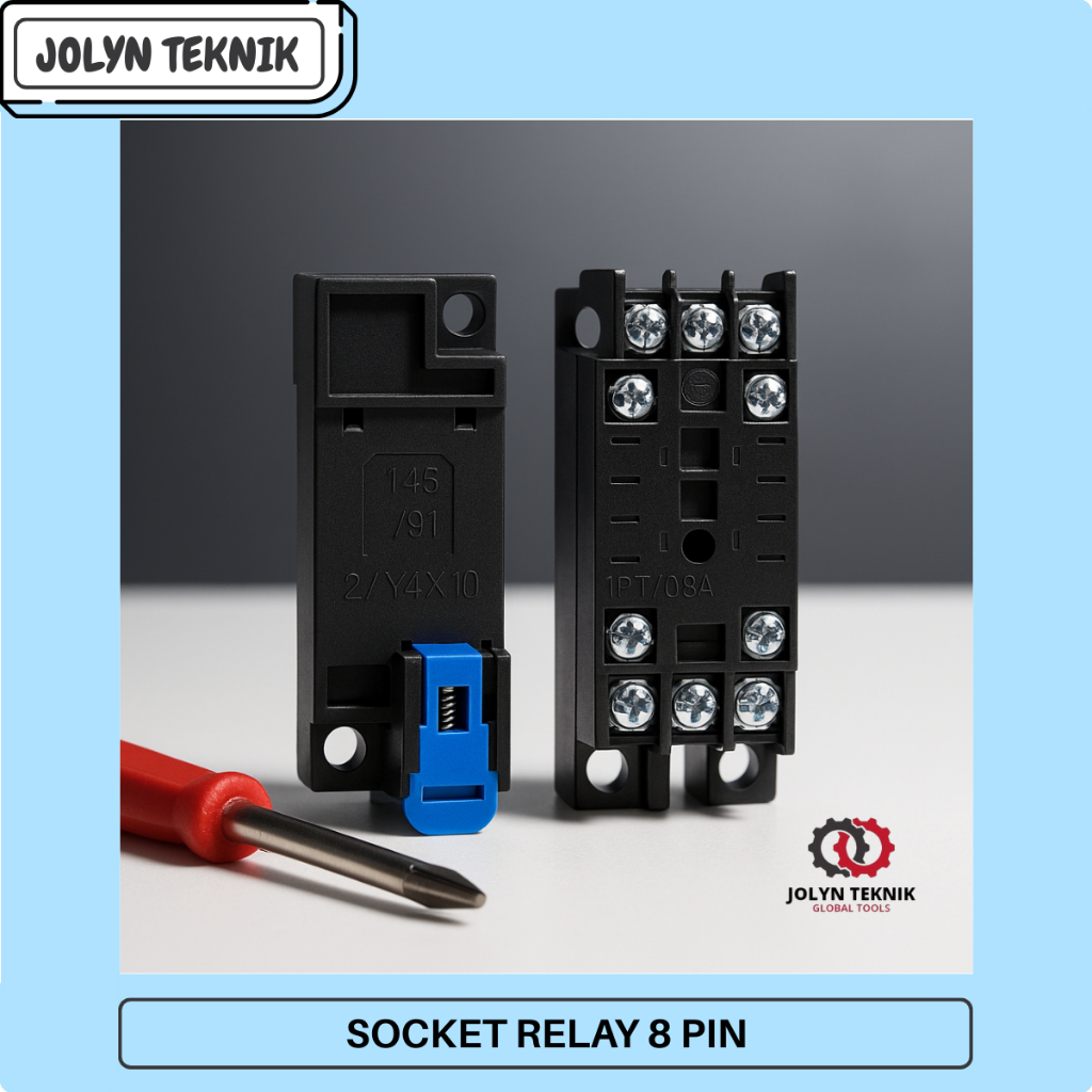 Jual SOCKET RELAY PYF08A MY2/MY2N/H3Y SOKET 8 PIN SOKET RELAY | Shopee ...