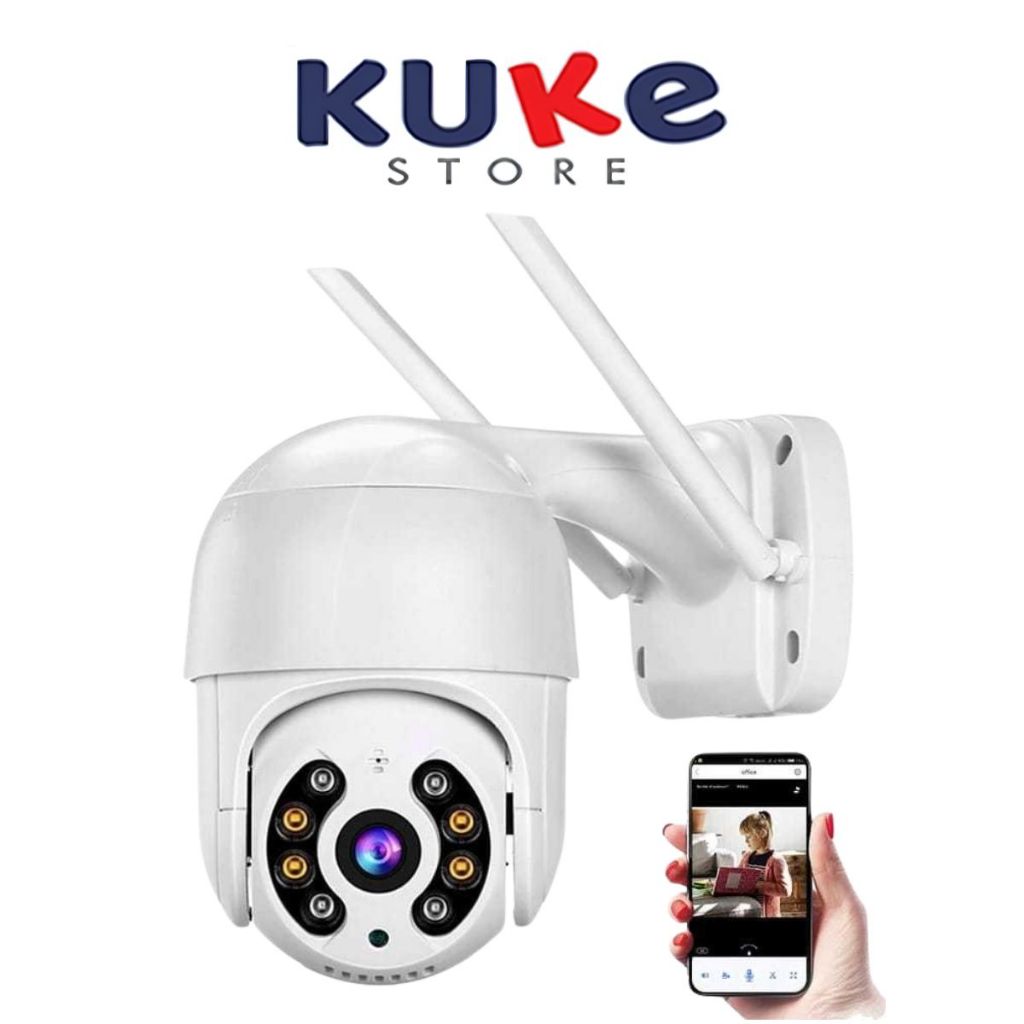 Jual KUKE IP Camera CCTV Outdoor V380 Kamera CCTV Wireless 5MP Full HD ...