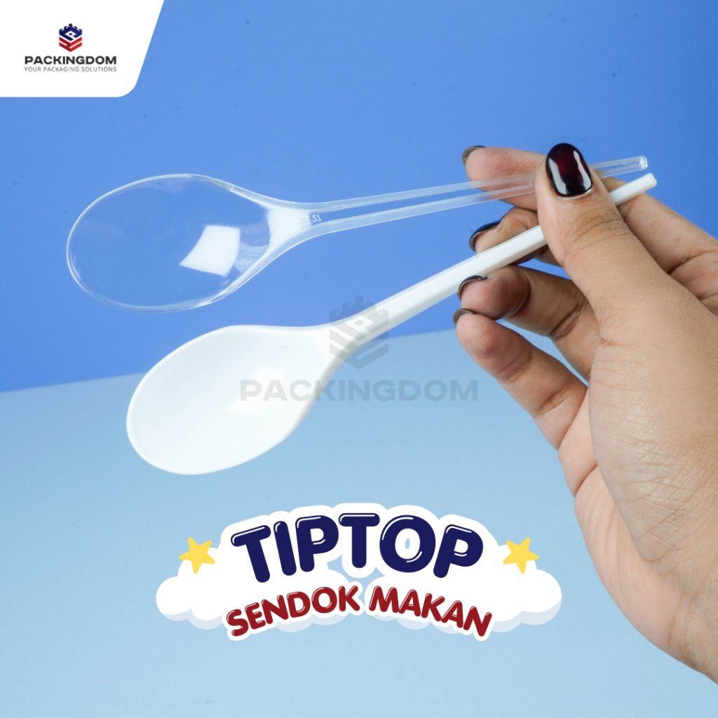 Jual ( ECER 10 pcs / 25 pcs / 50 pcs / 100 pcs ) Sendok Makan Tip Top ...
