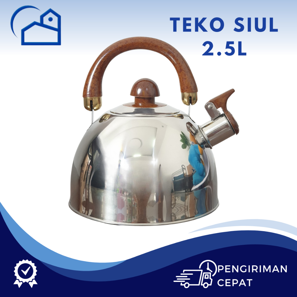 Jual HOMESTATION - Teko Pemanas Air Stainless Steel Teko Siul Kapastias ...