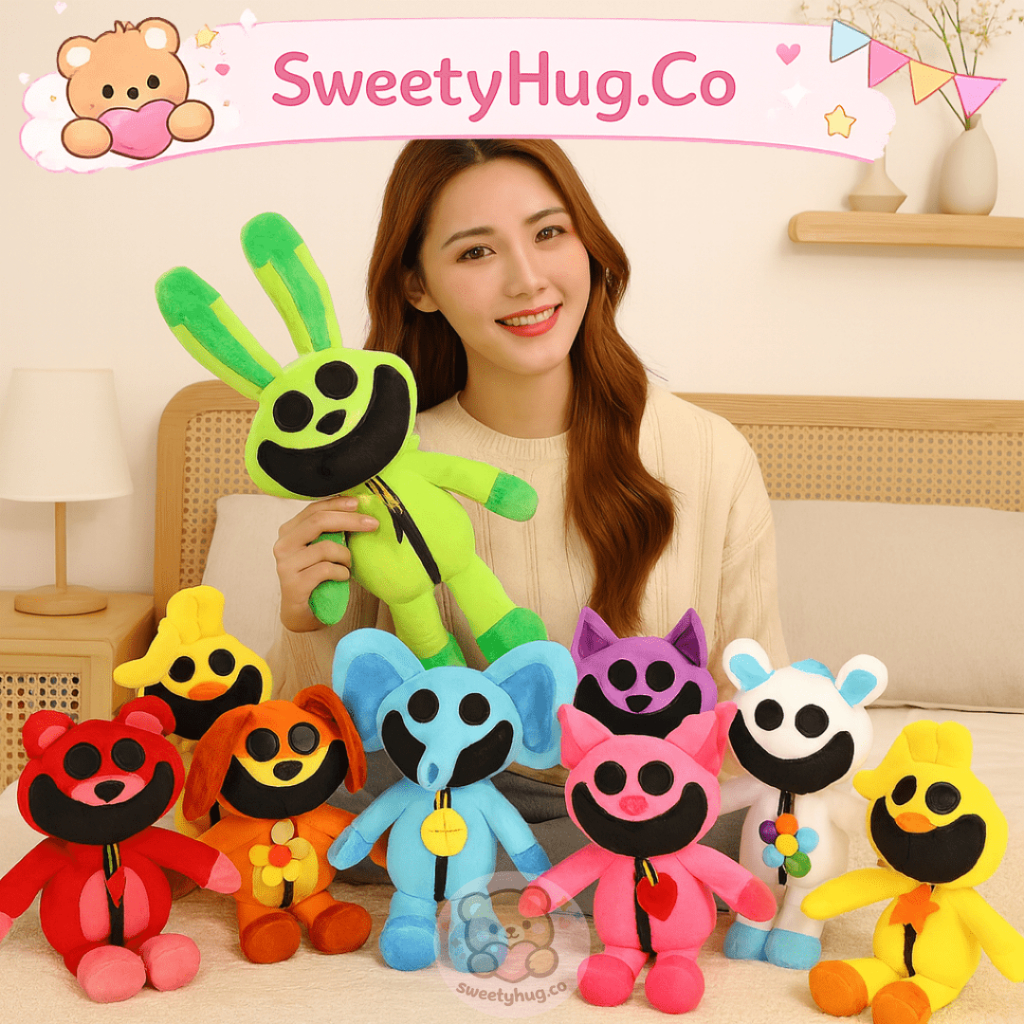 Jual 50cm Besar Boneka Cat Nap Catnat Accion Doll Soft Toy Smilling ...