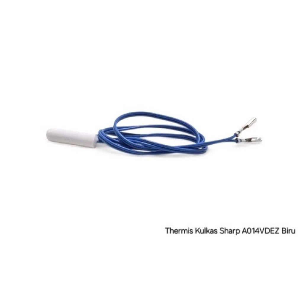 Jual Defrost Thermistor Termis Suhu Kabel Biru Kulkas Sharp 2 Pintu ...