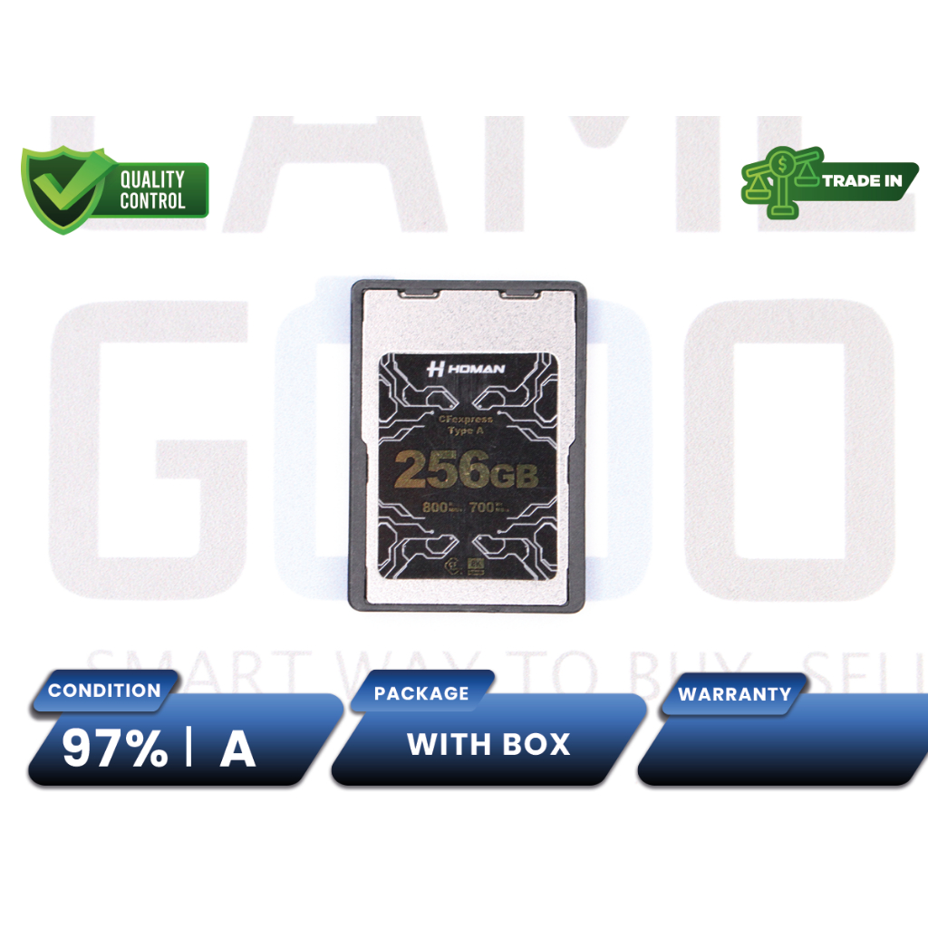 Jual Homan 256GB CFexpress Type A Memory Card Second Bekas Grade A ...