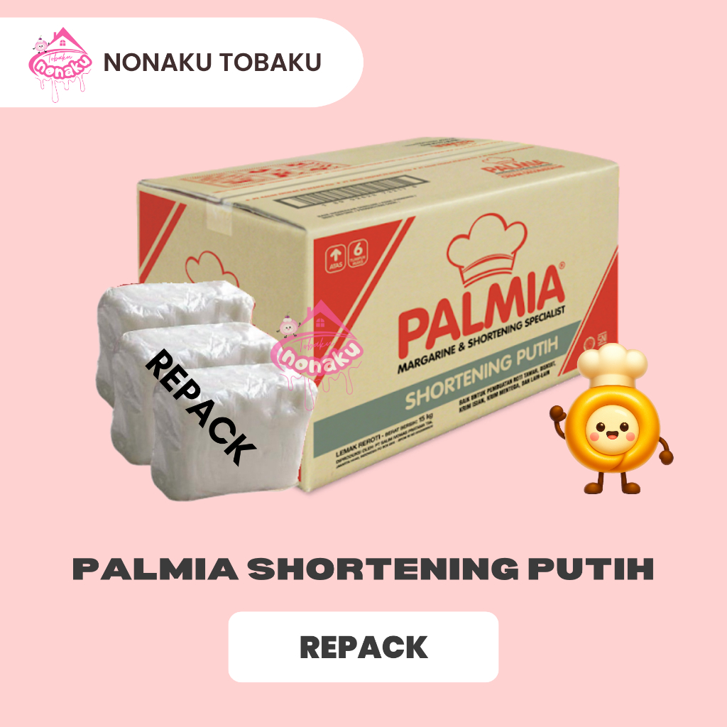 Jual MARGARINE PALMIA SHORTENING PUTIH 250 GR, 500 GR, 1 KG | Shopee ...