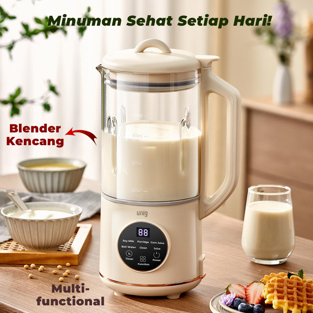 Jual [GARANSI 6 BULAN] UNIG Multifungsi Mesin Susu Kedelai Soy Milk ...