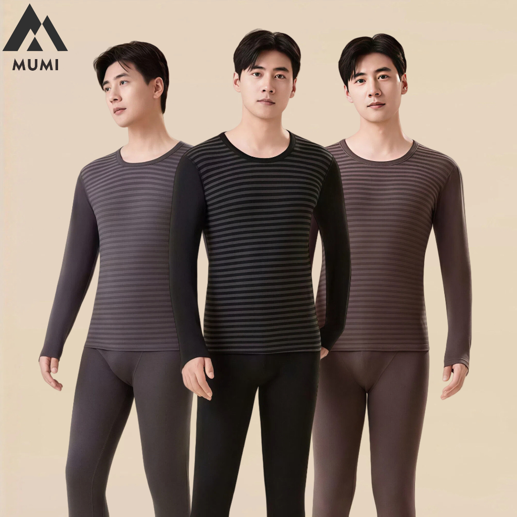Jual MUMI Long John Pria Set Thermal Winter/Set Pakaian Dalam Thermal ...