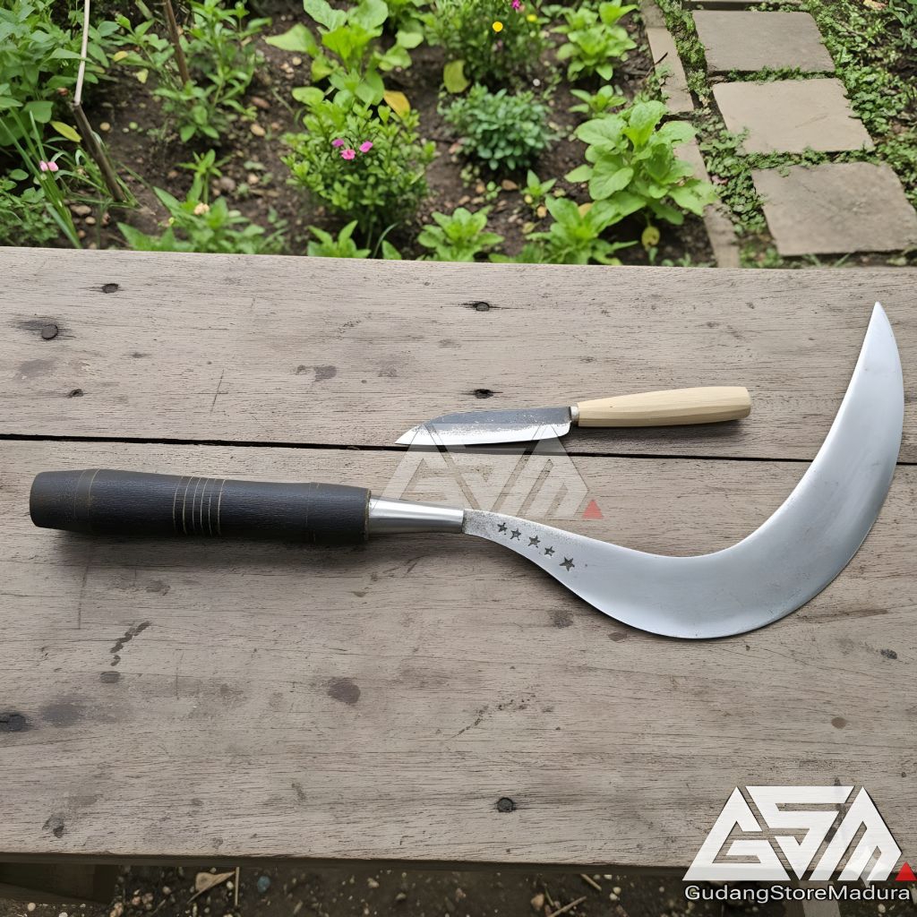 Jual alat pertanian tradisional pemangkas sabit rumput khas madura ...