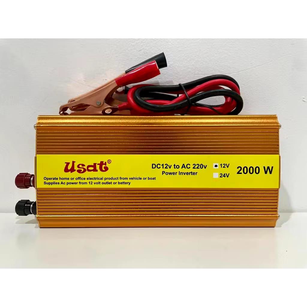 Jual Power Inverter 12V 2000 Watt / Inverter 2000W DC 12V to AC 220V ...