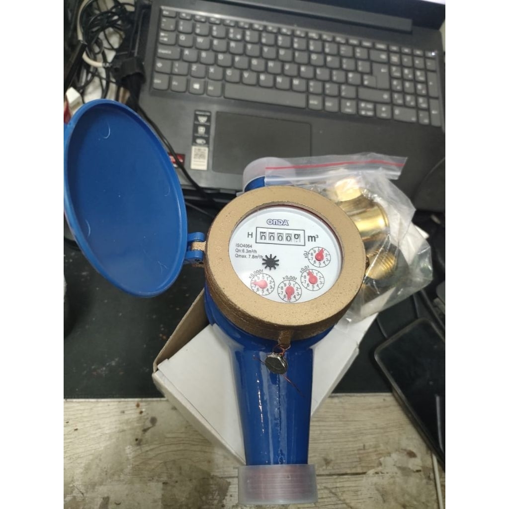 Jual Meteran Air ONDA 1 Inch DN25mm MURAH / Water Meter ONDA 1 Inch ...