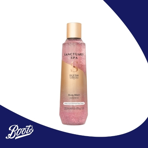 Jual SANCTUARY SPA Lily & Rose Collection Body Wash 250Ml | Shopee ...