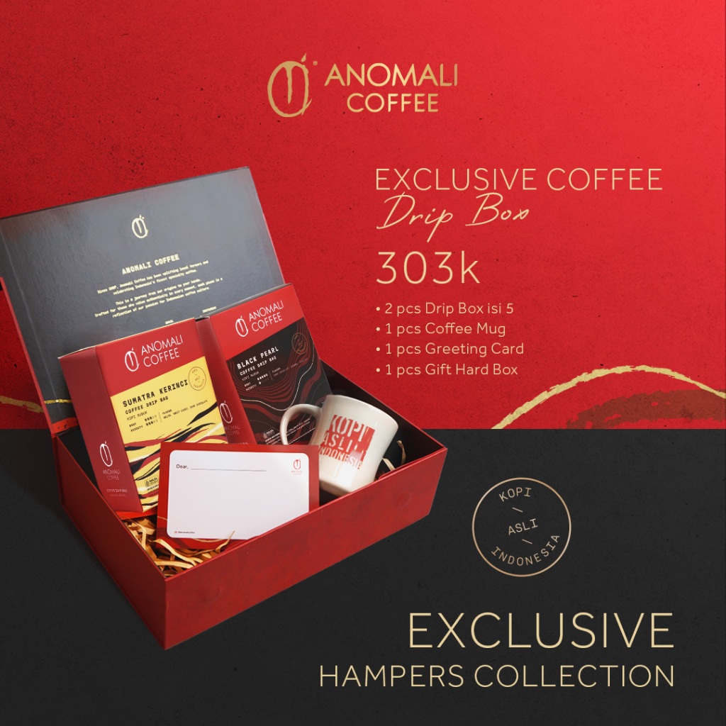 Jual Anomali Coffee Hampers Exclusive Coffee Drip Box | Shopee Indonesia
