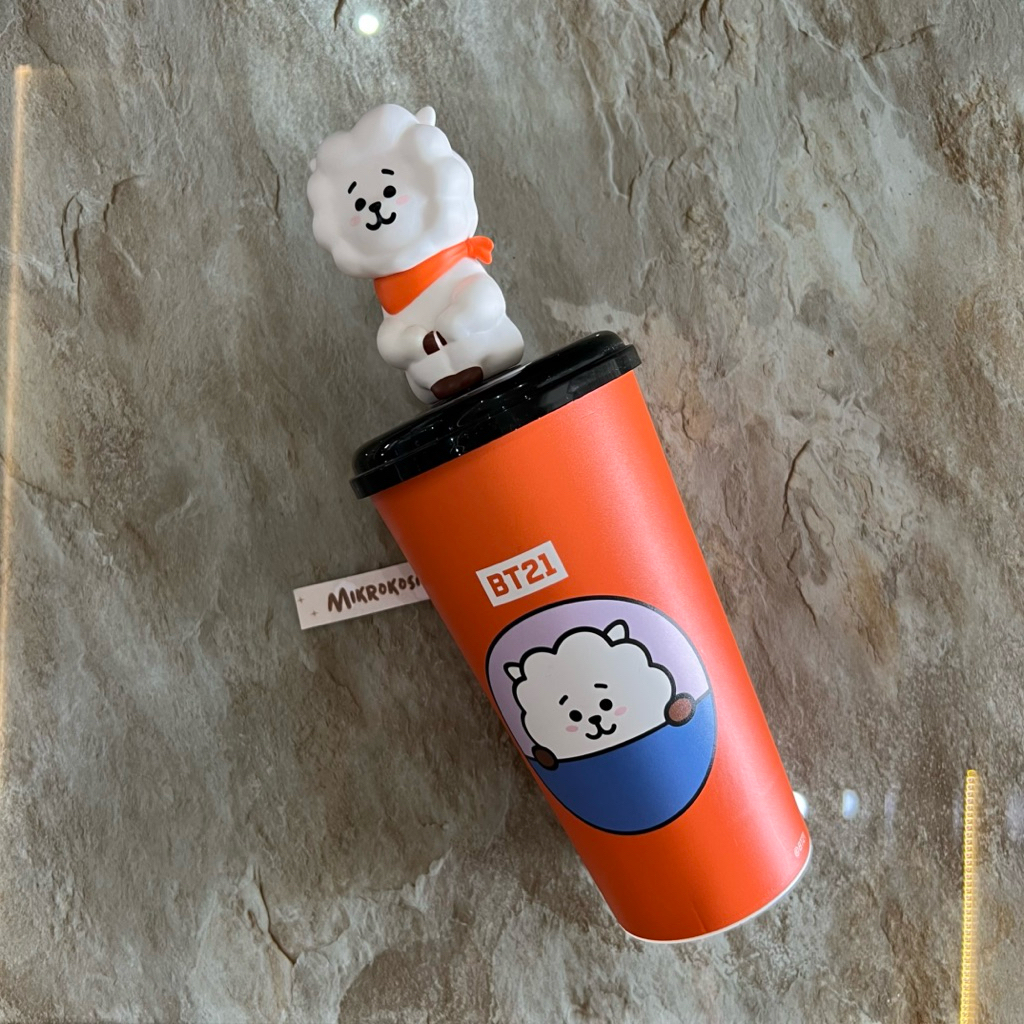 Jual CGV x BT21 tumblr - RJ BTS official merchandise | Shopee Indonesia