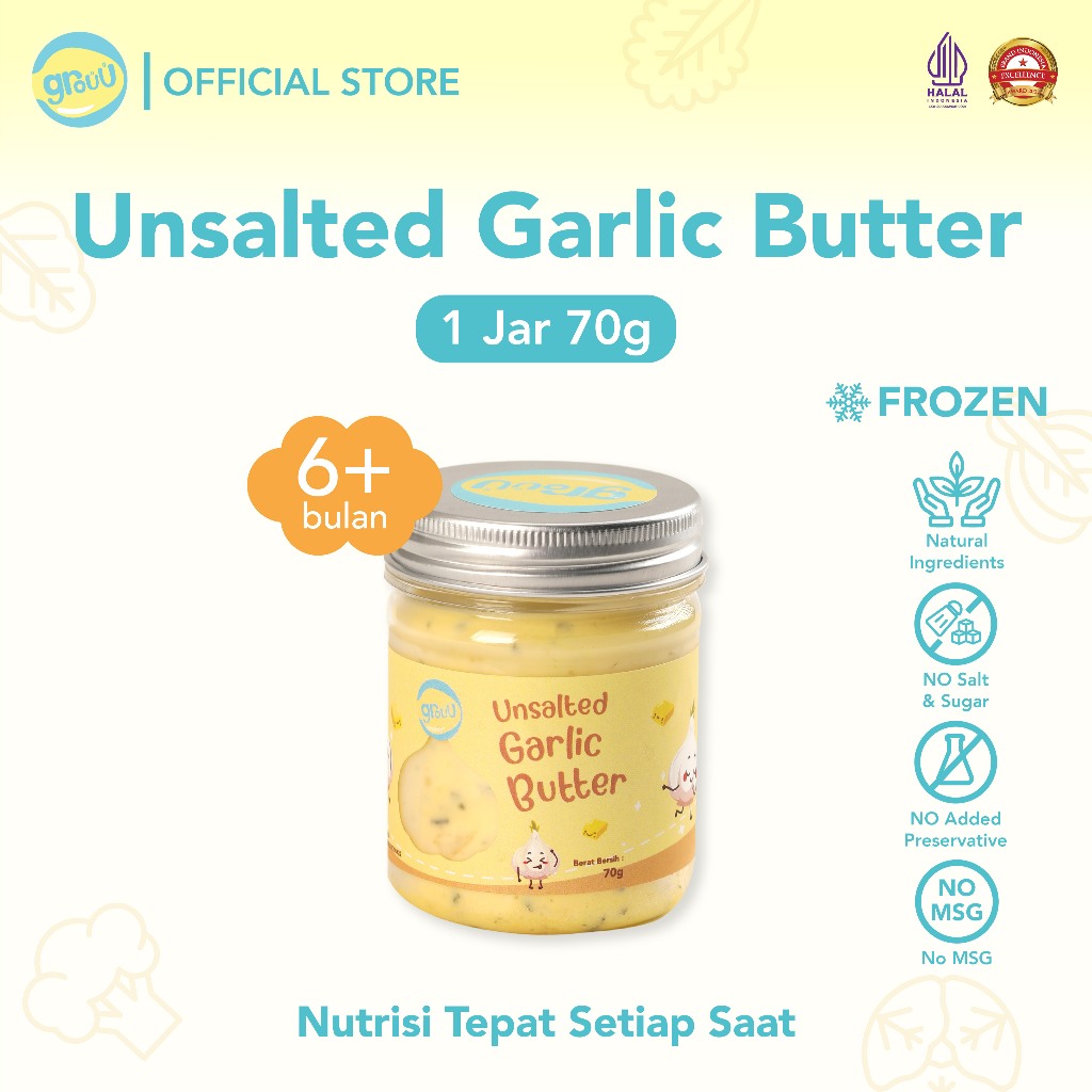 Jual Grouu - Makanan Bayi dan Anak - Bumbu Masakan Unsalted Garlic ...