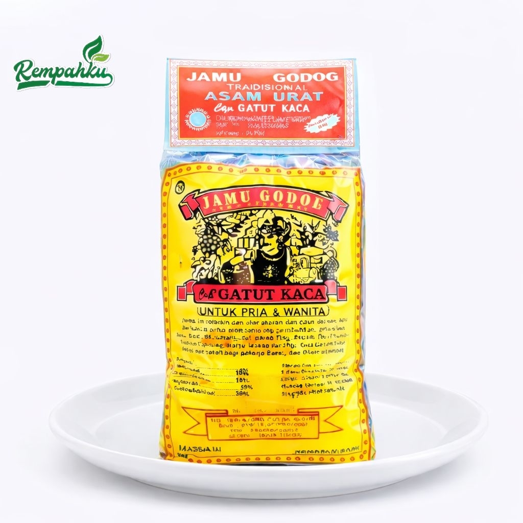 Jual Jamu Godok Tradisional Asam Urat Cap Gatot Kaca | Herbal Pegal ...
