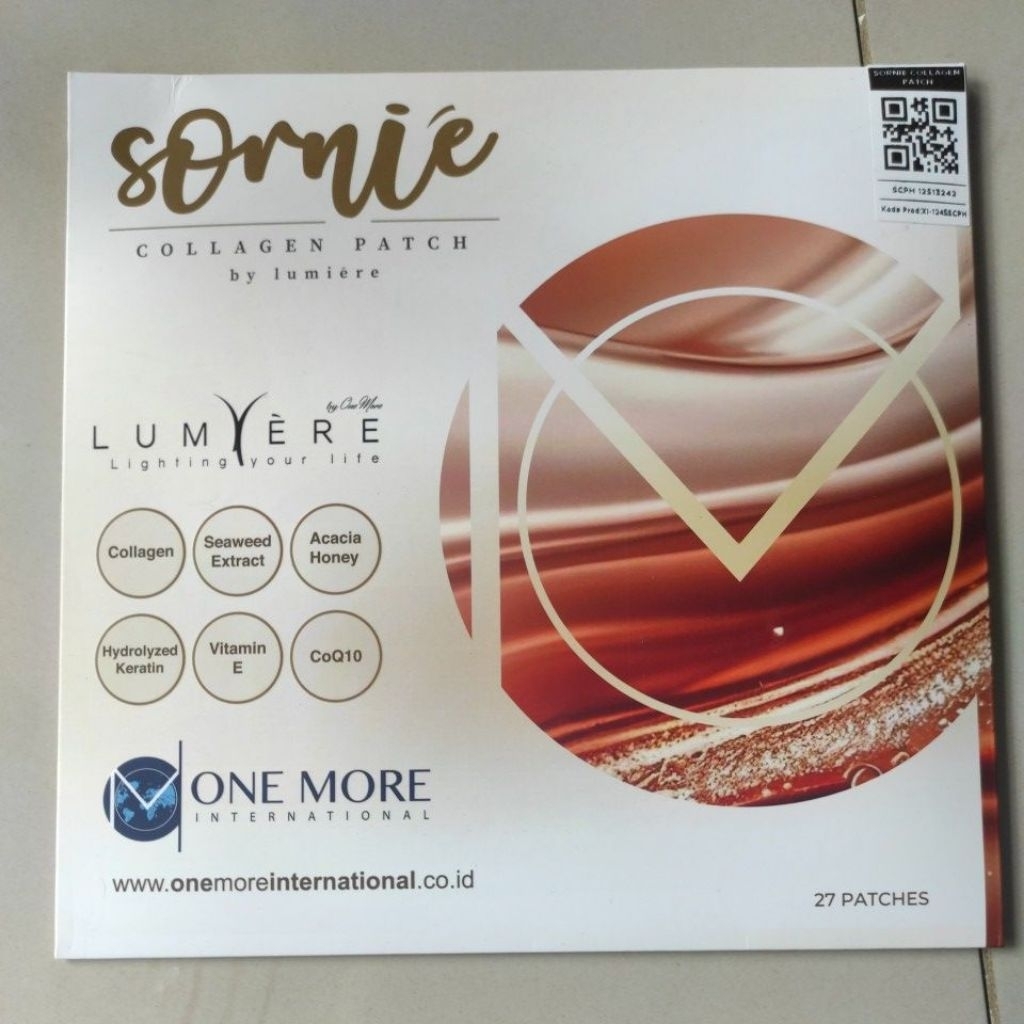 Jual SORNIE COLLAGEN PATCH MCI ONEMORE ORIGINAL 100% | Shopee Indonesia