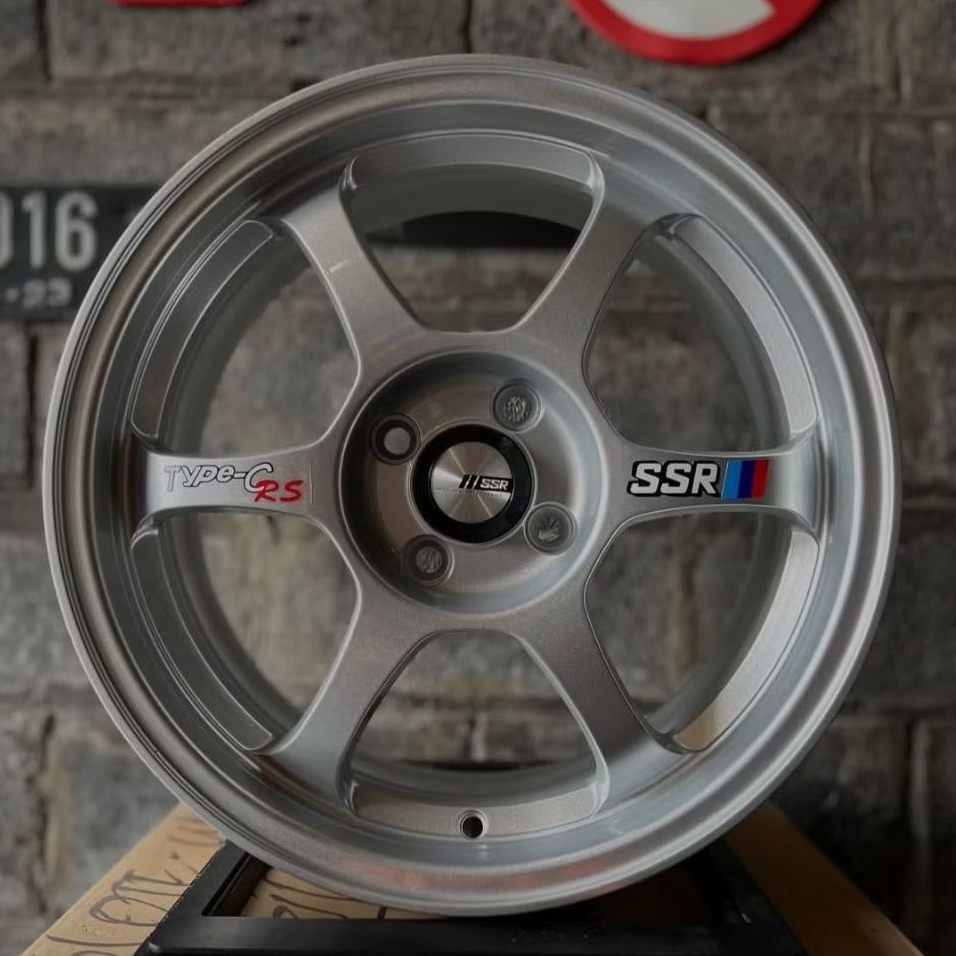Jual velg racing ring 16 pcd 4x100 SSR TYPE C LEBAR 7 velg mobil r16 ...