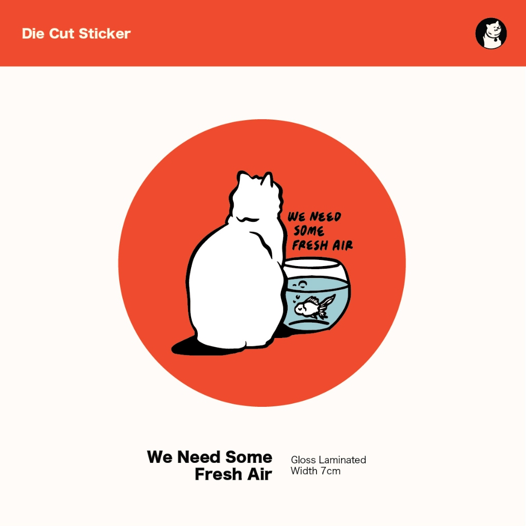Jual We Need Some Fresh Air Vinyl Sticker | Shopee Indonesia