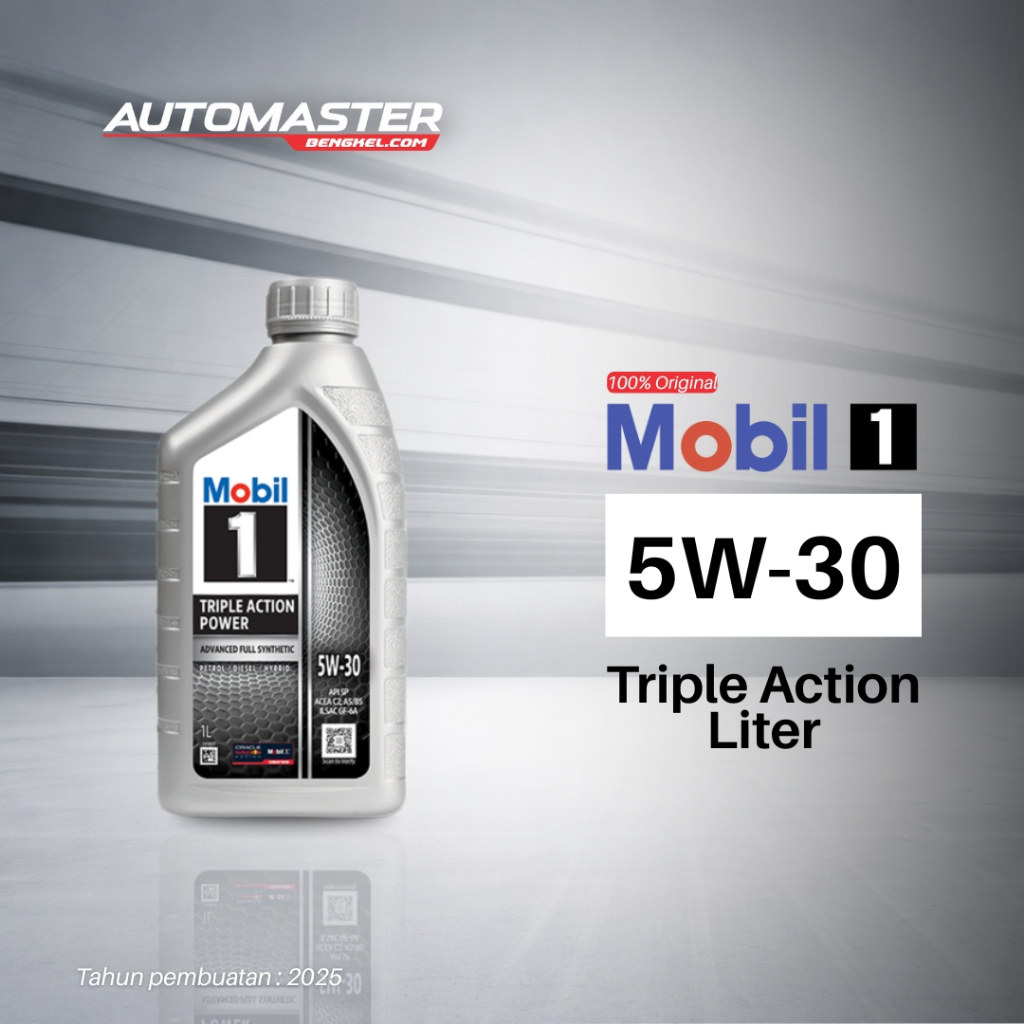Jual Oli Mobil 1 Triple Action Power 5W-30 | Liter | Shopee Indonesia