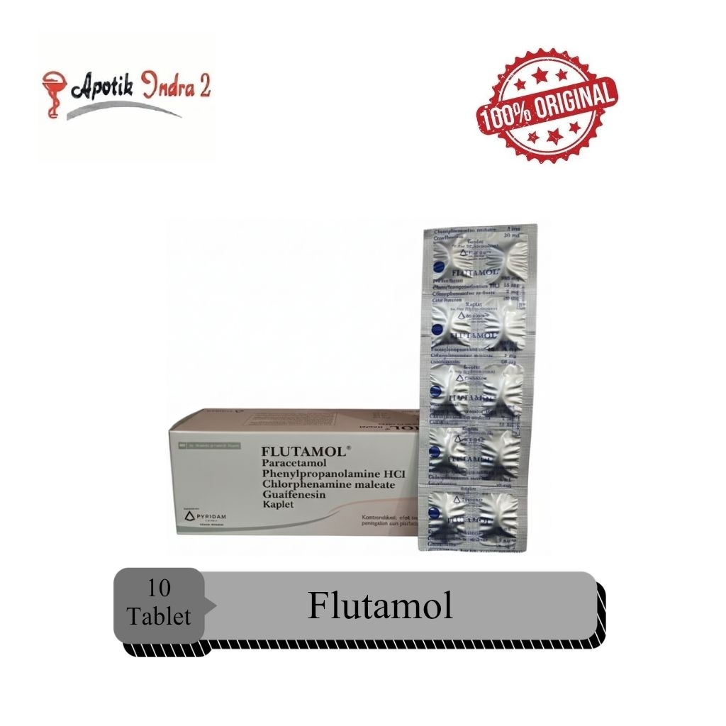 Jual FLUTAMOL TAB / 1 Lembar Isi 10 Tablet | Shopee Indonesia