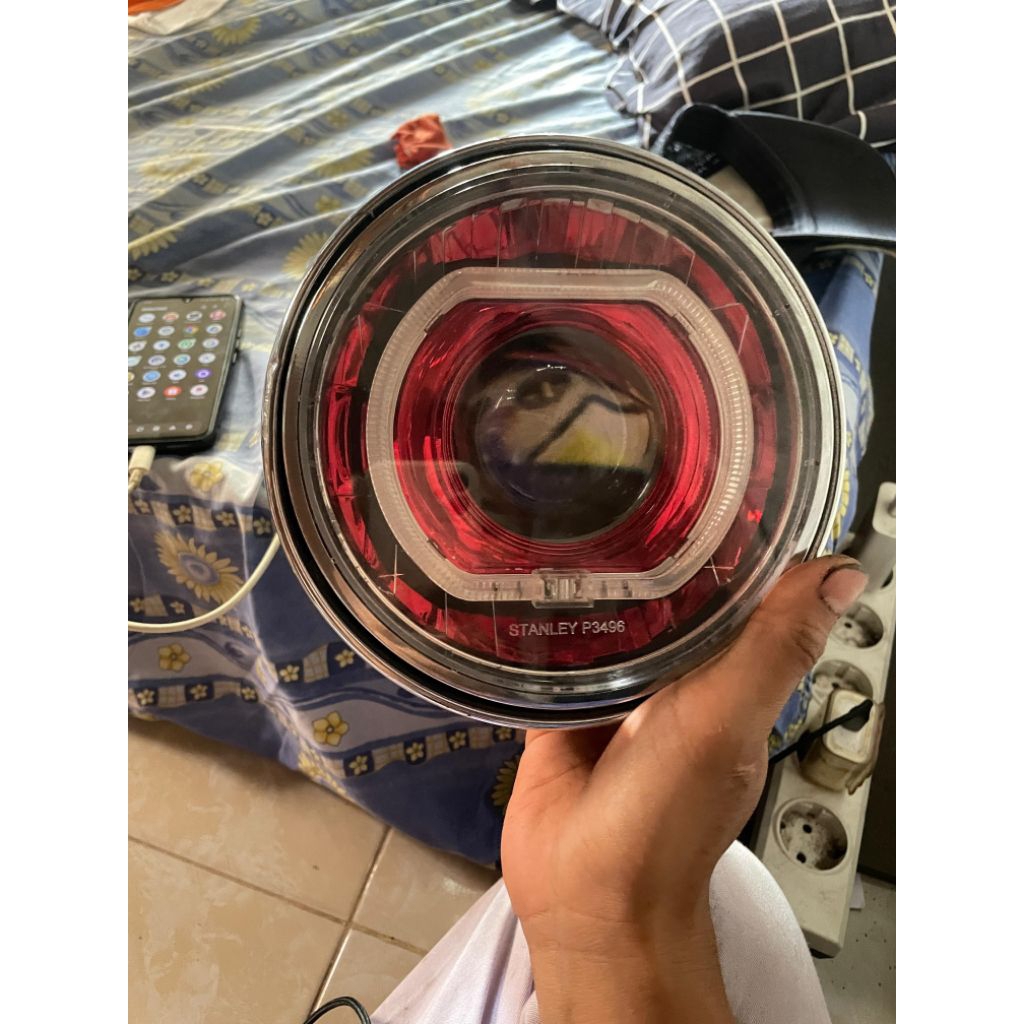 Jual LAMPU DEPAN NINJA SS BILED AES F1 LASER 70 WATT bluelens 3 INCH ...