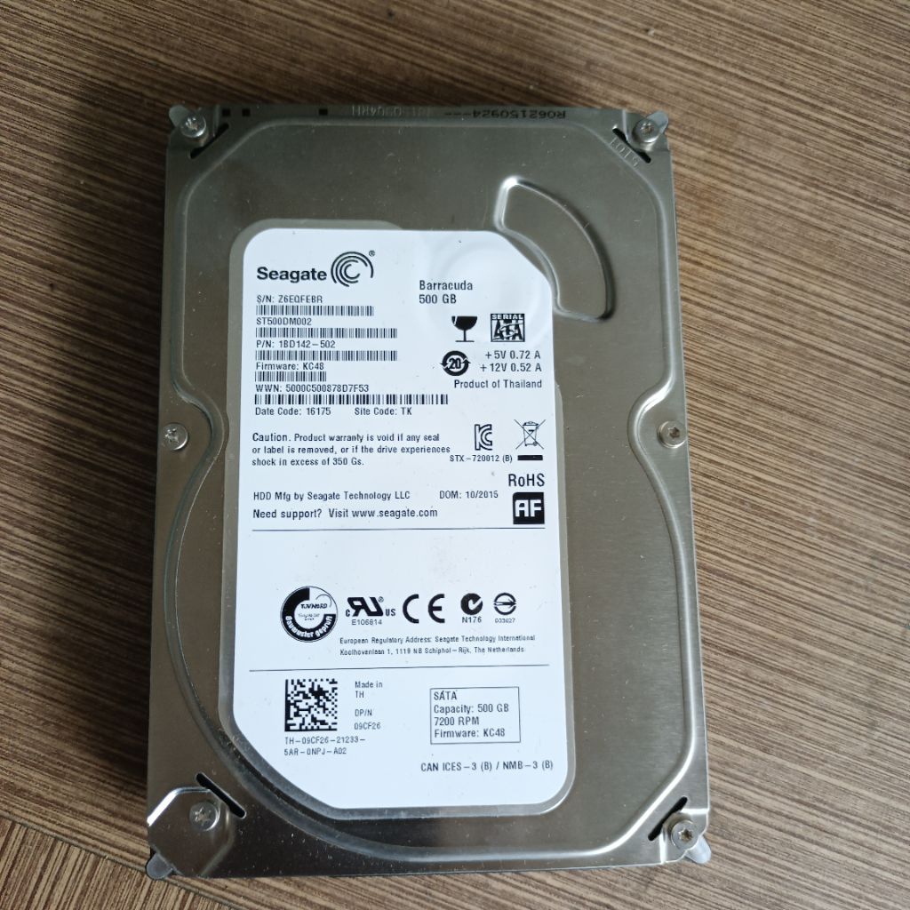 Jual Hardisk Komputer SATA Seagate 500GB BEKAS Normal | Shopee Indonesia