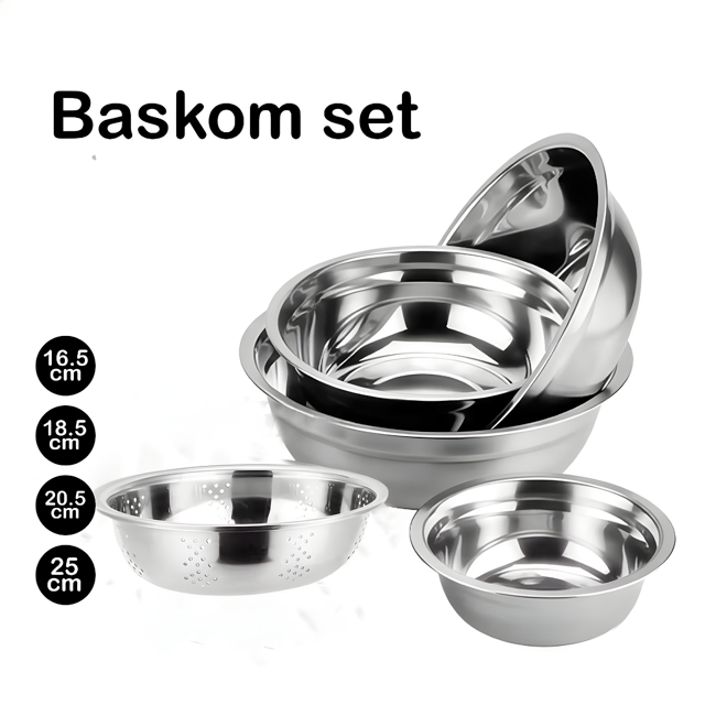 Jual Baskom Stainless Terlengkap & Harga Terbaru April 2026 | Shopee ...
