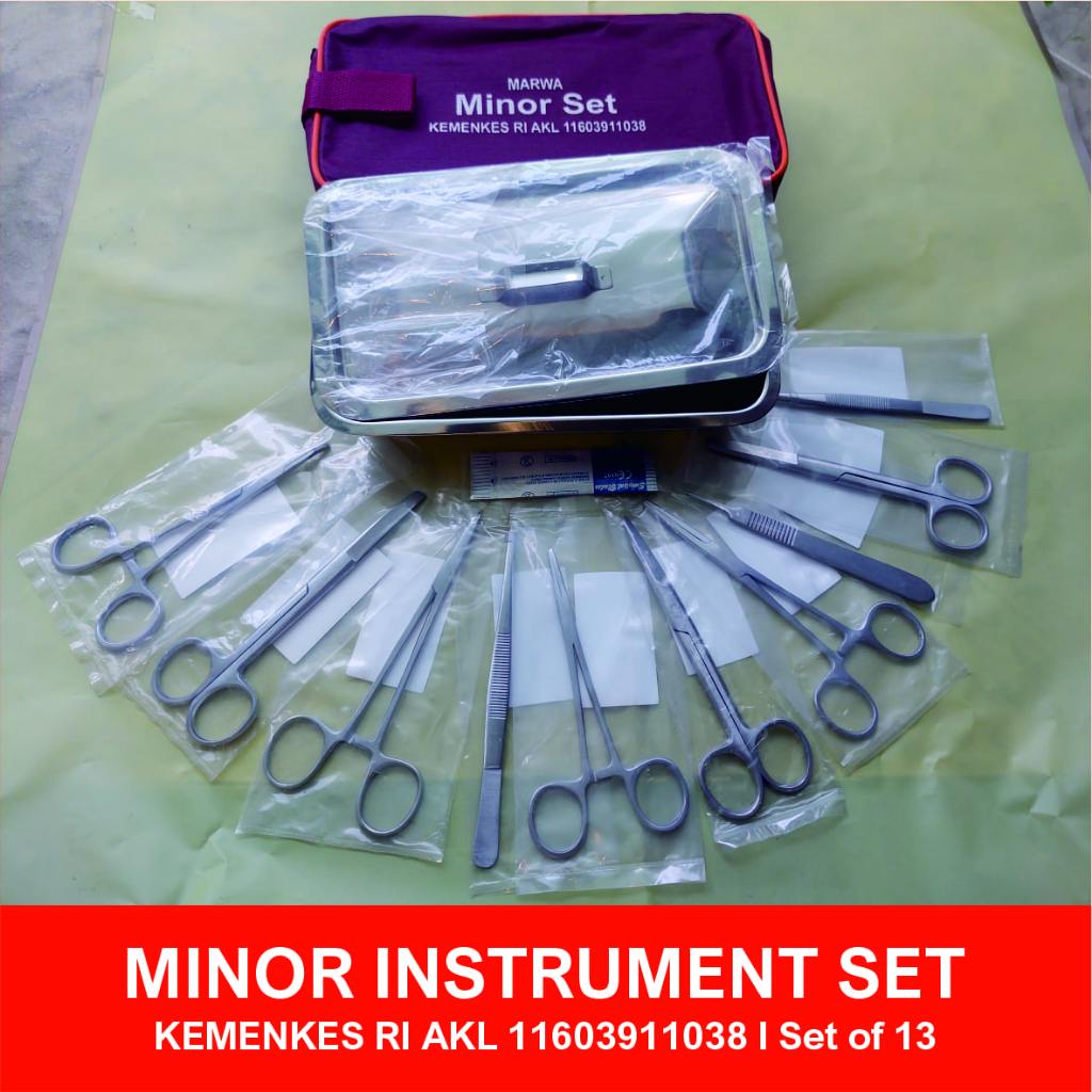 Jual Paket Minor Set Marwa Alat Praktek Bedah Minor Marwa - Suture Pad ...