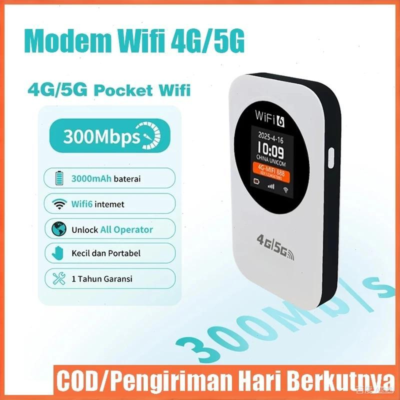 Jual Modem Wifi 4G/5G Unlock All Operator Portable Pocket Wifi Router ...