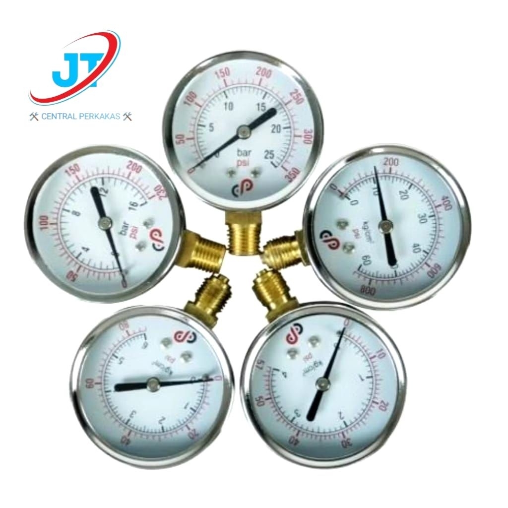 Jual PRESSURE GAUGEP CP MANOMETER BOILER SETRIKA UAP ALAT UKUR TEKANAN ...